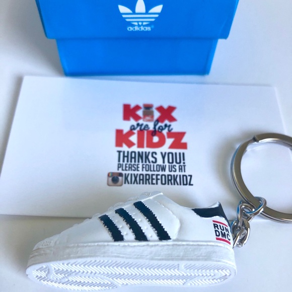 Accessories | Adidas Shell Toe 3d Mini Sneaker Keychain | Poshmark